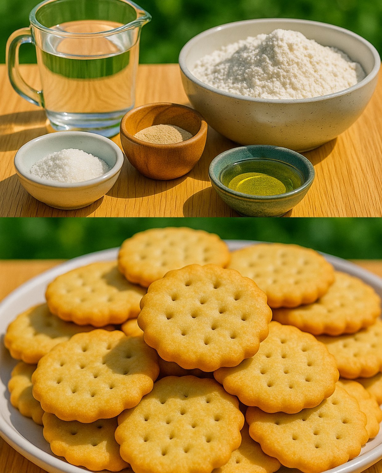 Salt Crackers and Cookies Without Egg and Butter - Delicious Recipe