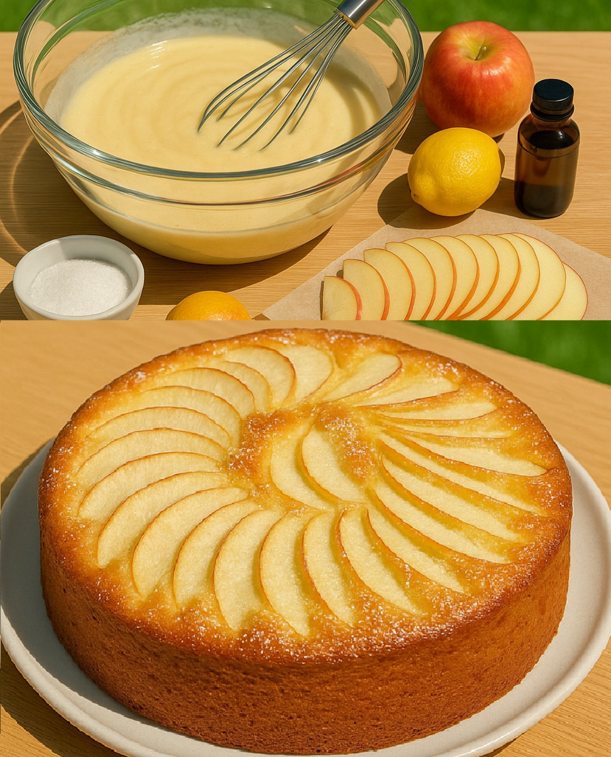 Soft Apple Cake Recipe - Delicious Recipe