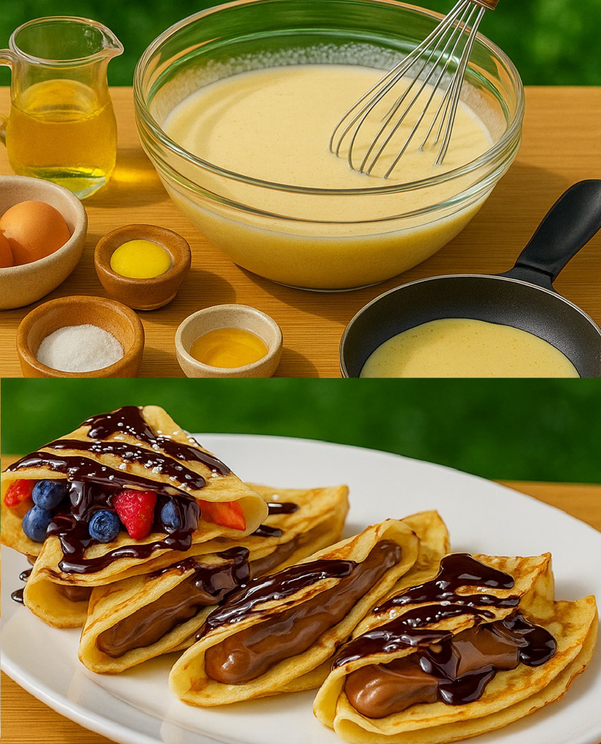 Easy Homemade Crepe Recipe Savory - Delicious Recipe