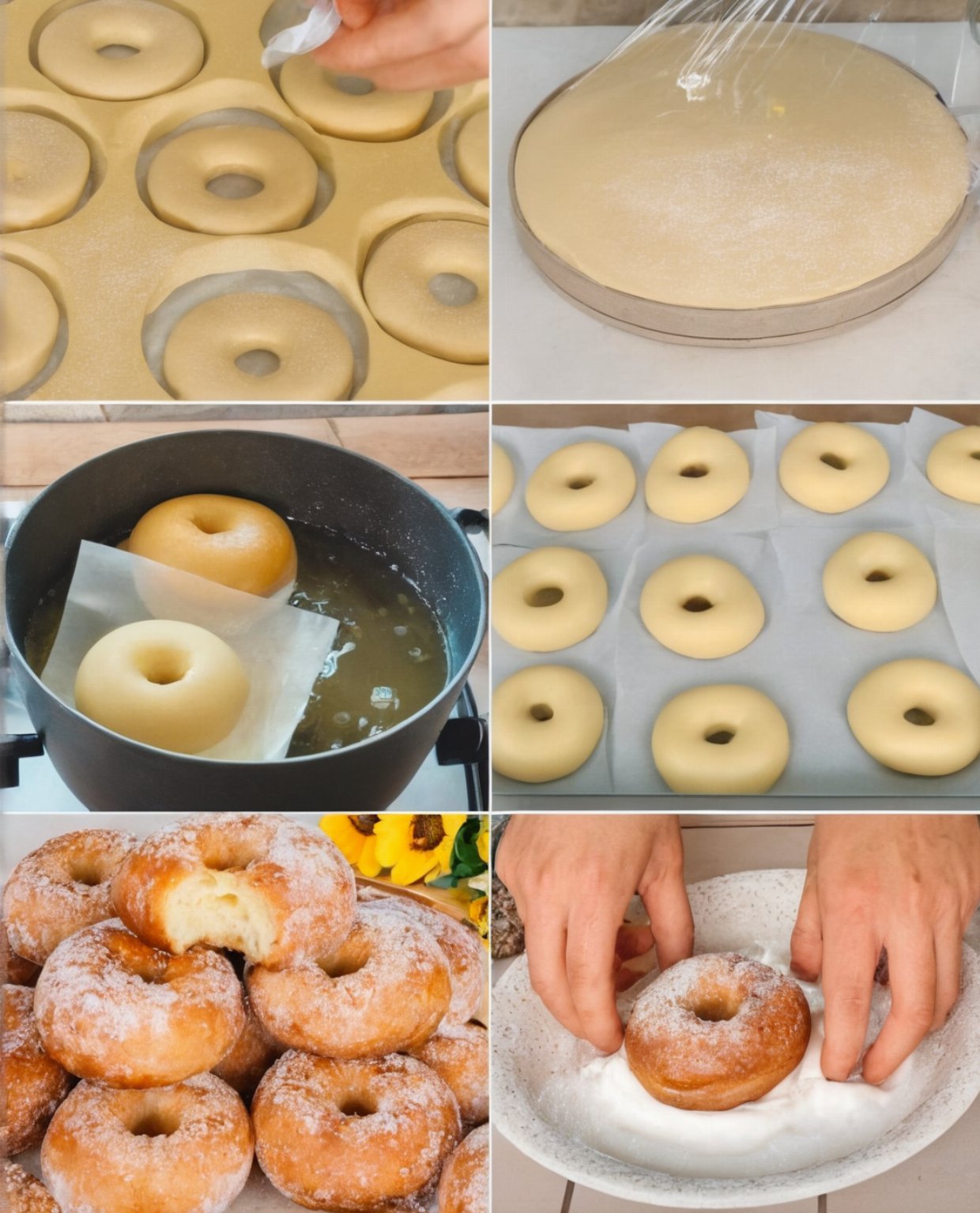 Fluffy Homemade Doughnuts Recipe - Delicious Recipe
