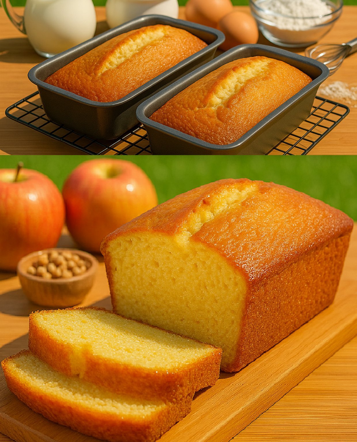 Super Soft Moist Butter Cake Recipe - Delicious Recipe