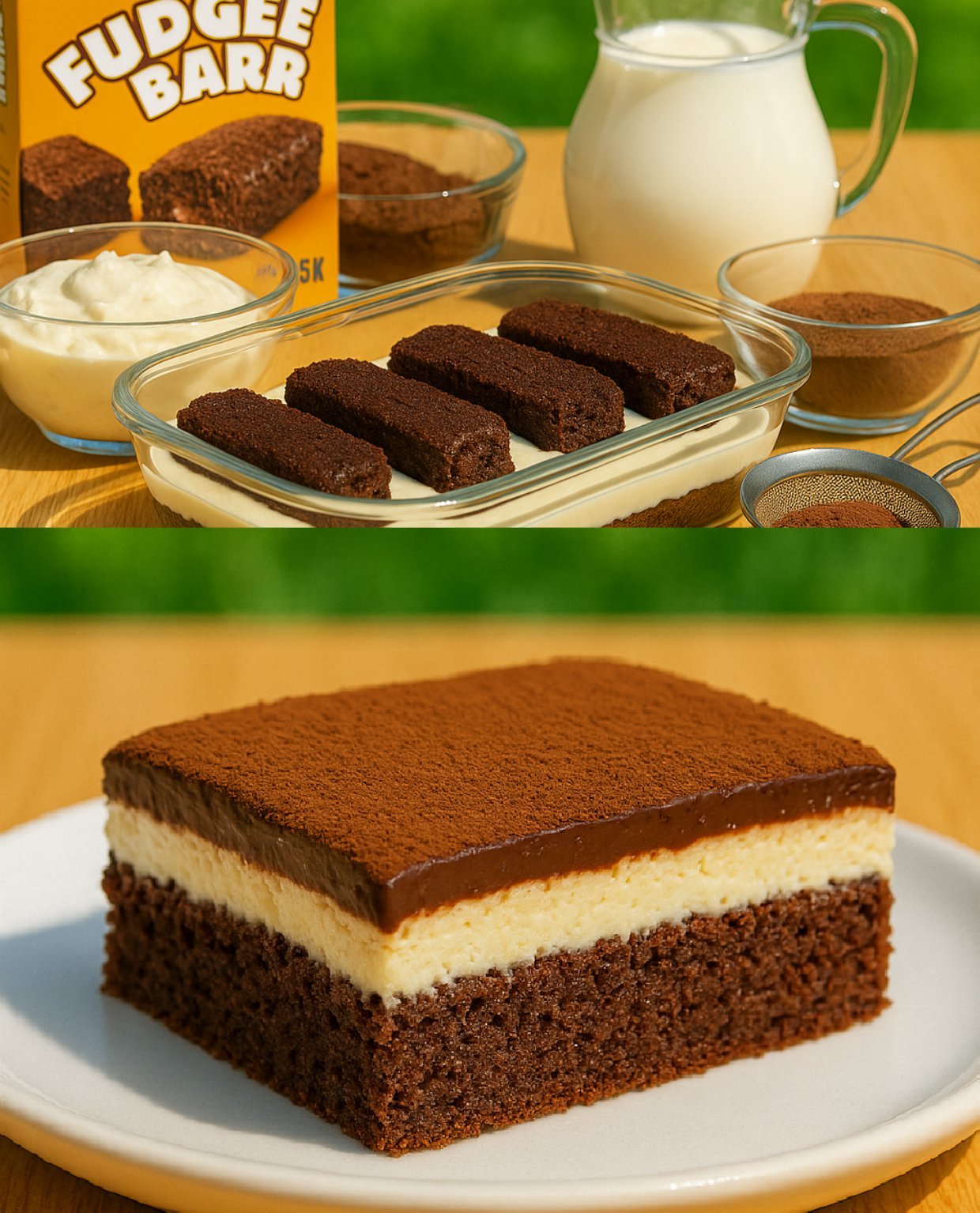 No-Bake Fudgee Barr Cake: The Ultimate Lazy Chocolate Dessert ...
