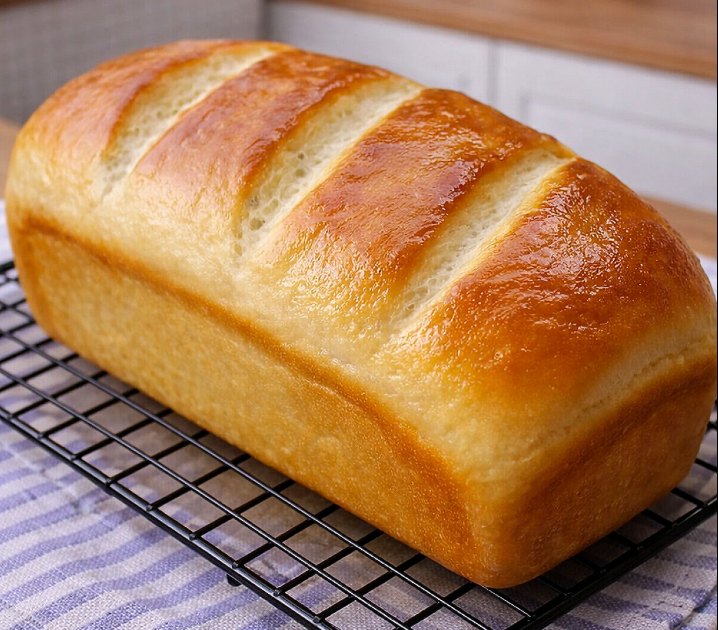 Fluffy Homemade Bread Loaf - Delicious Recipe